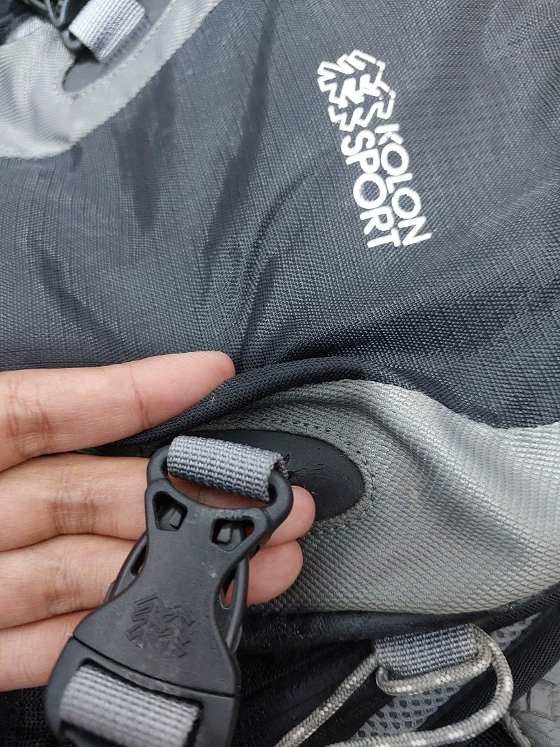 Tas Ransel KOLON SPORT Backpack bertulang fiber, Fesyen Pria, Tas ...