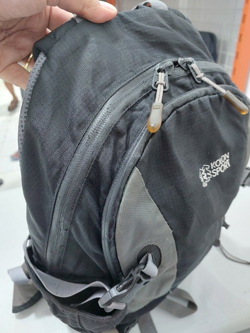Tas Ransel KOLON SPORT Backpack bertulang fiber, Fesyen Pria, Tas ...
