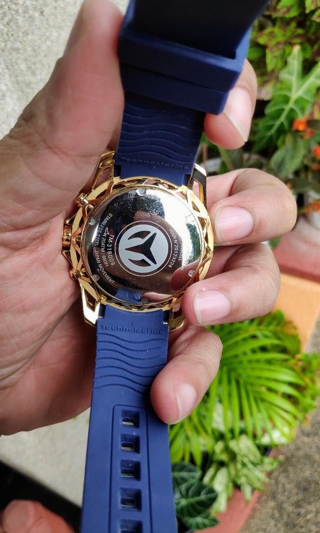 Technomarine TechnoCell Chronograph Quartz Men's Watch, Luxury, Watches on Carousell