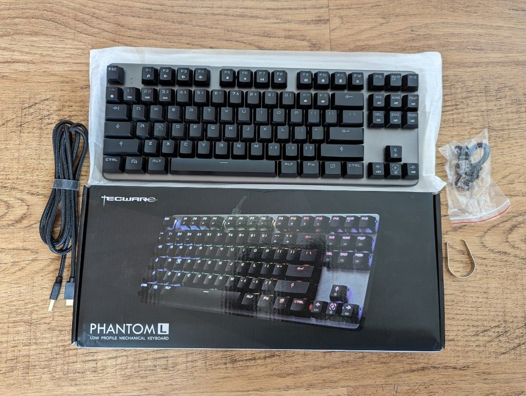 Tecware Phantom L TKL Brown Switch, Computers & Tech, Parts ...