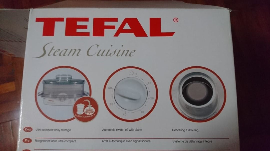 TEFAL Steam Cuisine 全新兩層電蒸爐, 家庭電器, 廚房電器, 焗爐及多士爐 - Carousell