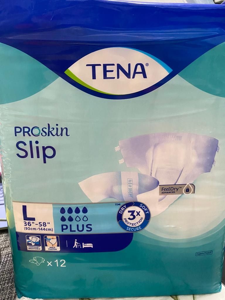 [TENA] PROskin Slip Maxi L 12s, Health & Nutrition, Assistive & Rehabilatory Aids, Adult ...