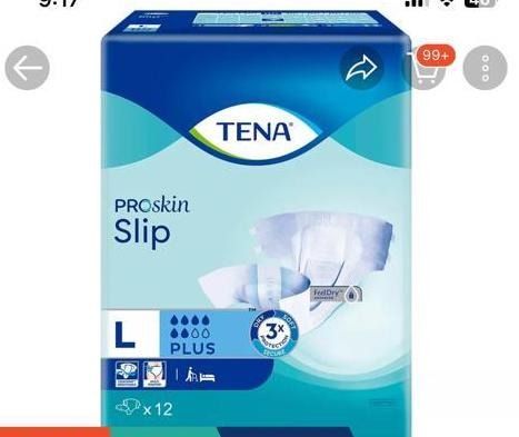 [TENA] PROskin Slip Maxi L 12s, Health & Nutrition, Assistive & Rehabilatory Aids, Adult ...