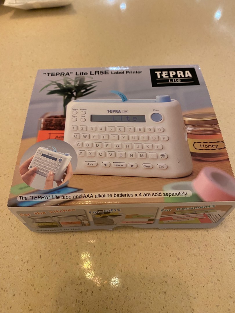 Tepra Lite Label Machine LR5E, Hobbies & Toys, Stationery & Craft ...