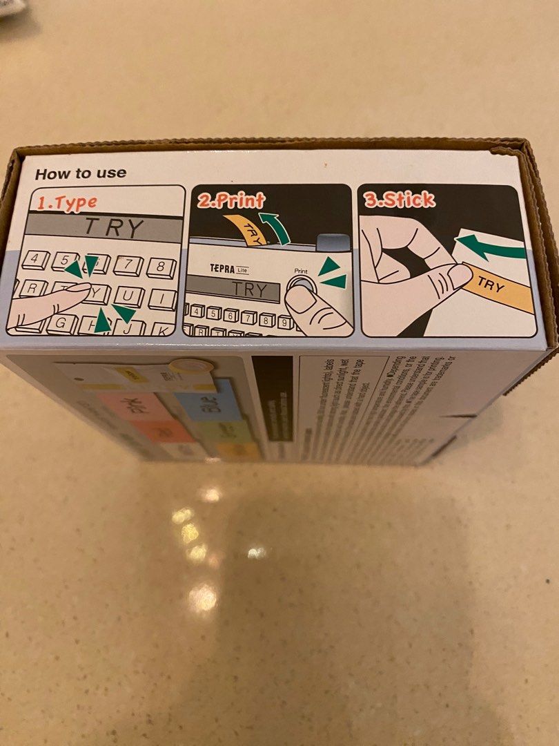 Tepra Lite Label Machine LR5E, Hobbies & Toys, Stationery & Craft ...