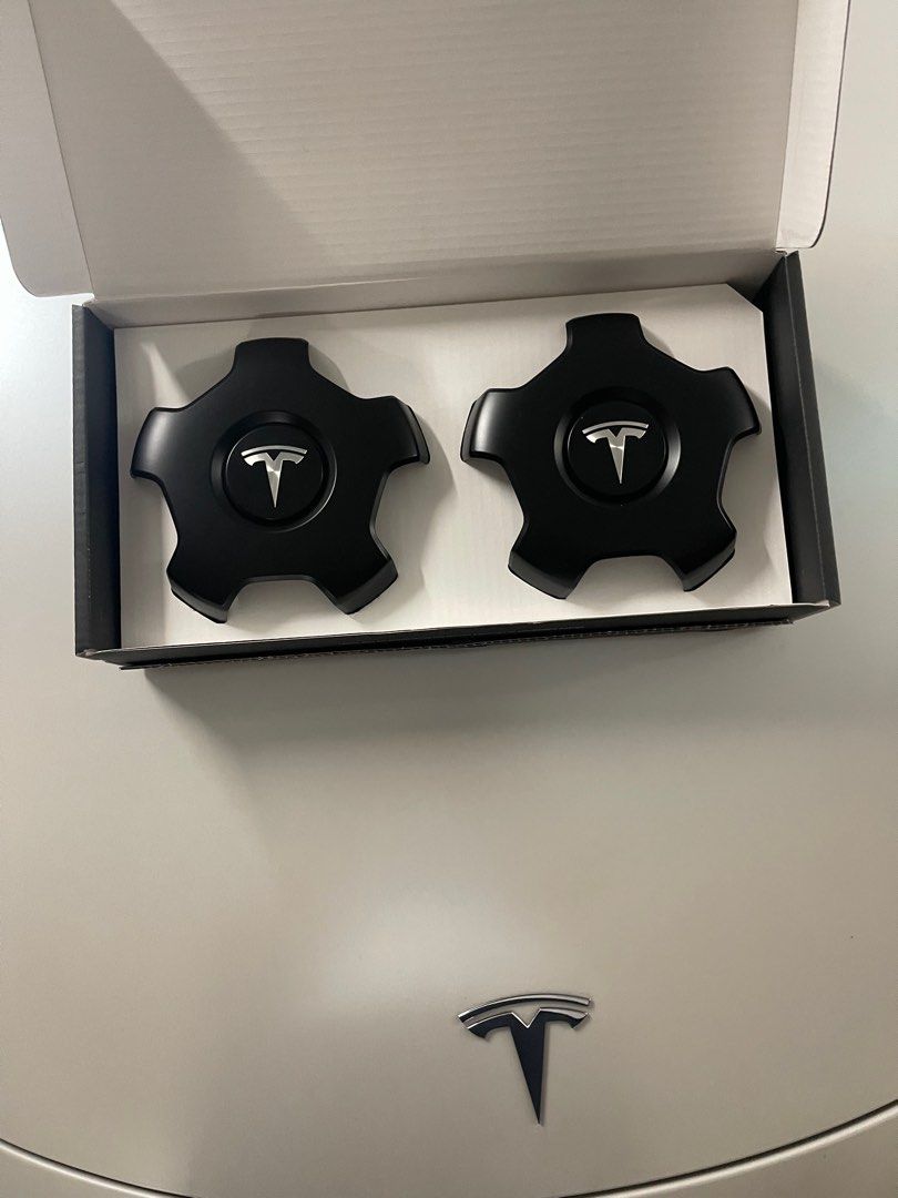 Tesla Model 3 18 inch Aero Wheel Cap Kit 2.0, Car Accessories, Tyres ...
