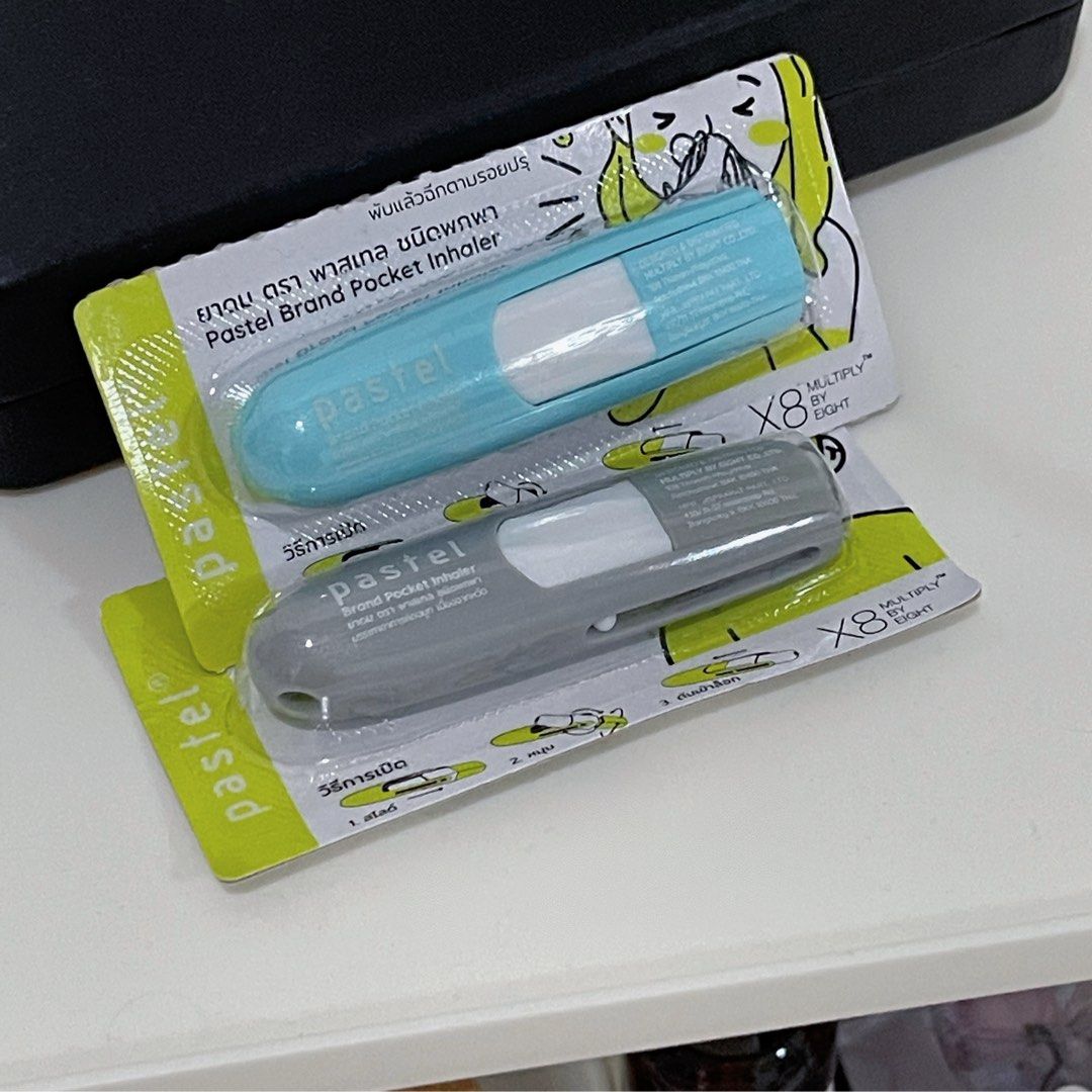 Thai Pastel Pocket Inhaler, Health & Nutrition, Medical Supplies ...
