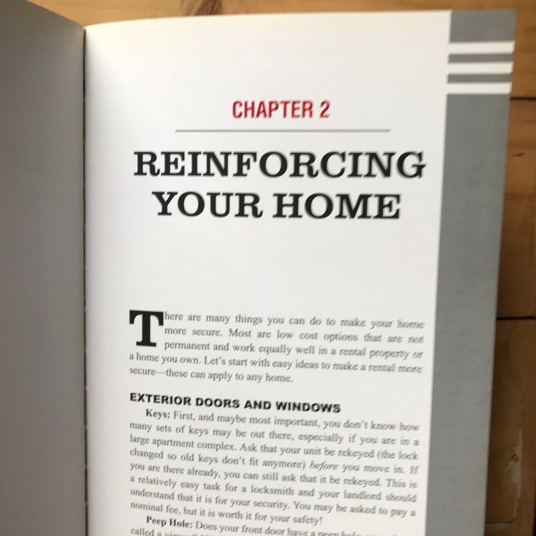 The Home Security Handbook- Lynne Finch on Carousell