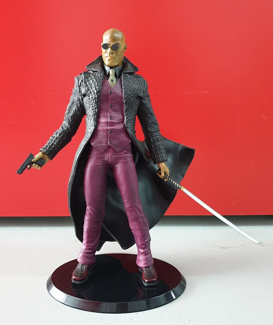 The Matrix Reloaded Morpheus 1/6 scale Vinyl figure statue by ...