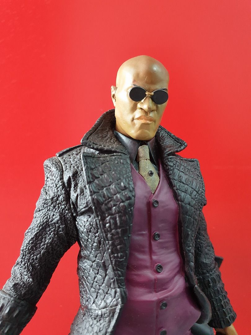 The Matrix Reloaded Morpheus 1/6 scale Vinyl figure statue by ...