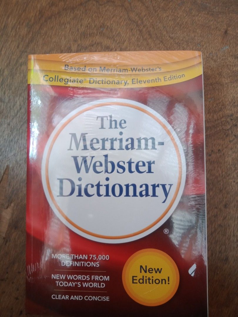 The Merriam Webster Dictionary on Carousell