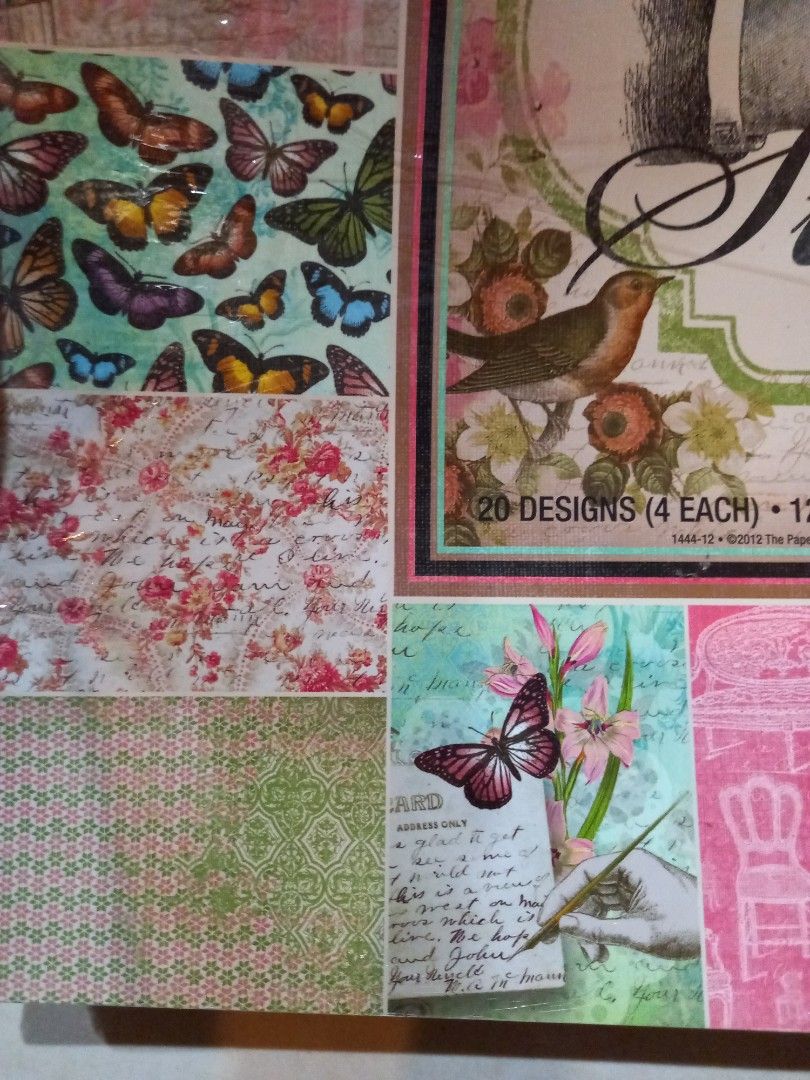 The Paper Studio Kerby Teesdale Studio 12x12 paper pad on Carousell