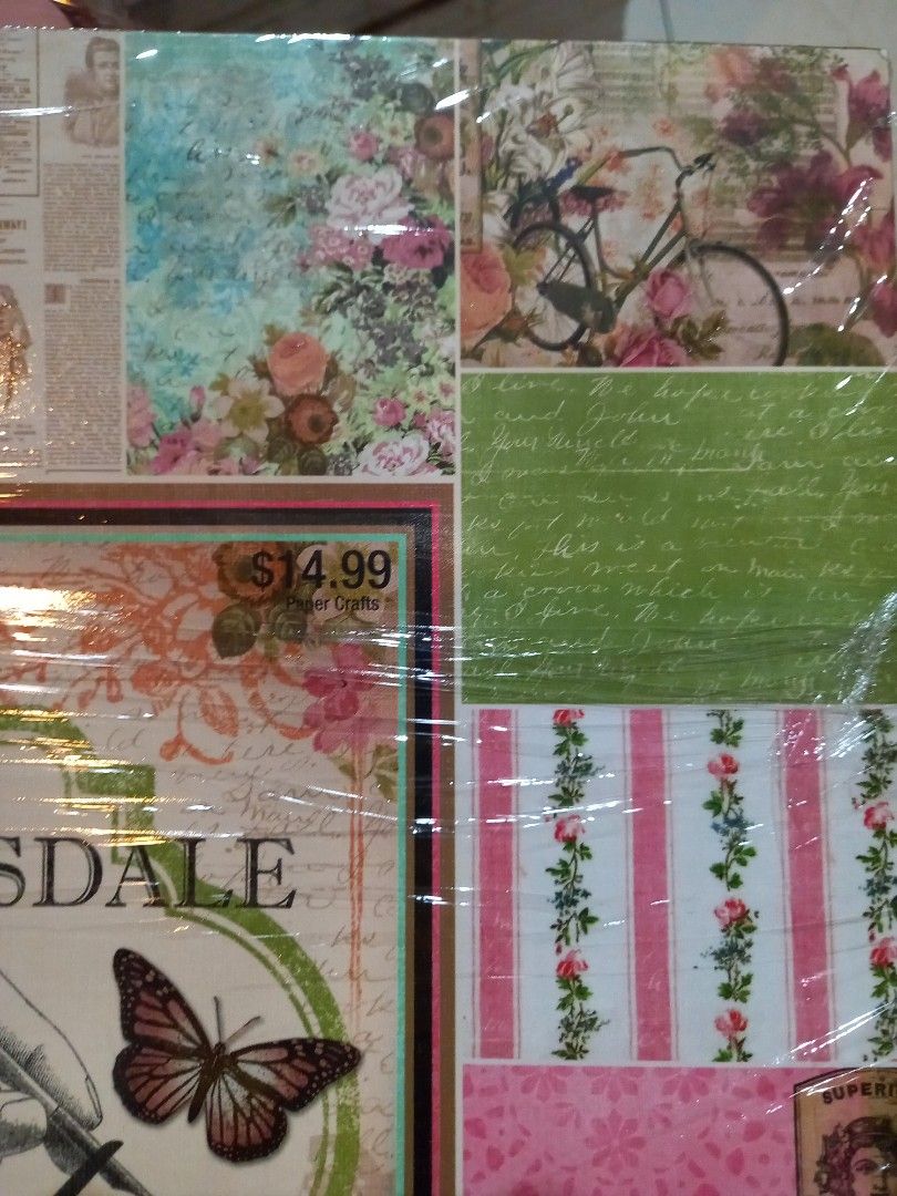 The Paper Studio Kerby Teesdale Studio 12x12 paper pad on Carousell