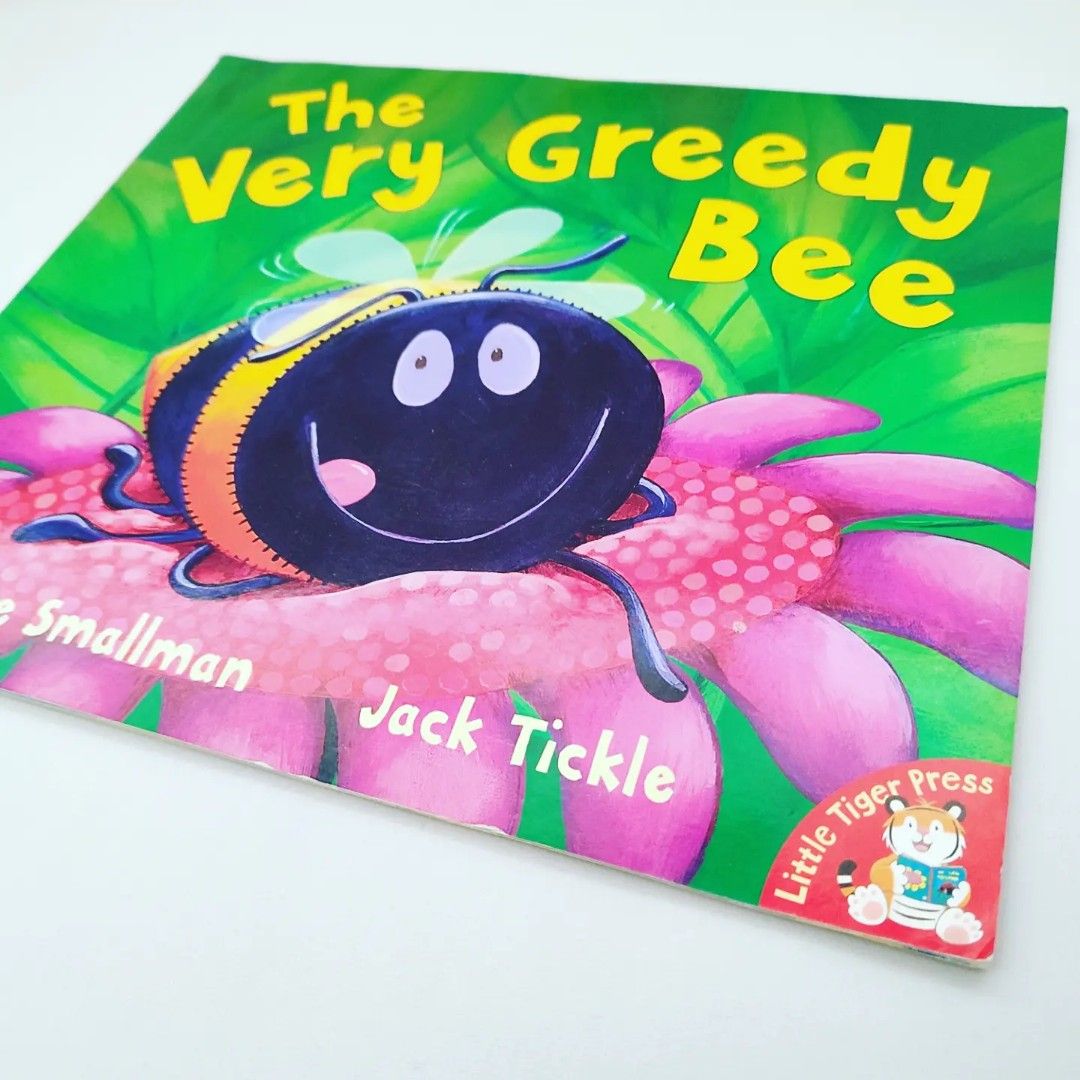 The Very Greedy Bee Book Jack Tickle on Carousell
