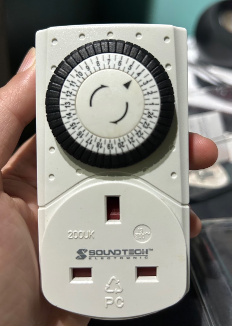 Timer Plug/Three pin plug/switch, TV & Home Appliances, Electrical ...