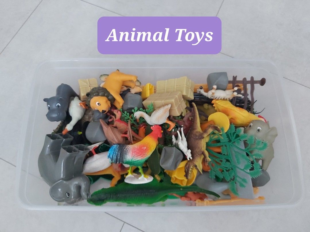 Tinkertoys, Zoob Zac, Bristle Blocks, Animals, Stencils, Hobbies & Toys ...