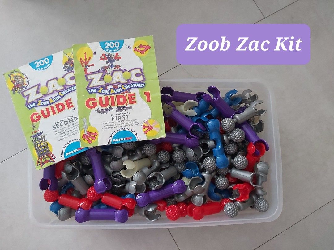 Tinkertoys, Zoob Zac, Bristle Blocks, Animals, Stencils, Hobbies & Toys ...
