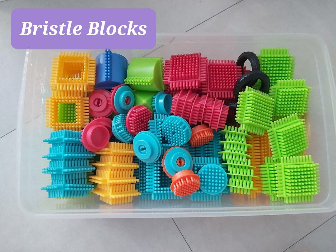 Tinkertoys, Zoob Zac, Bristle Blocks, Animals, Stencils, Hobbies & Toys ...