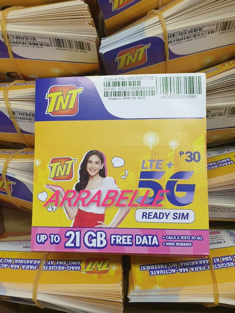 TNT SIM 5G on Carousell