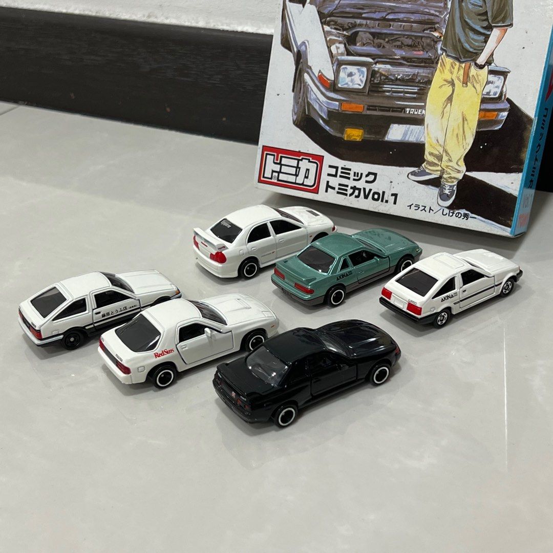 Tomica Initial D Volume 1 Set (1998), Hobbies & Toys, Toys & Games on ...