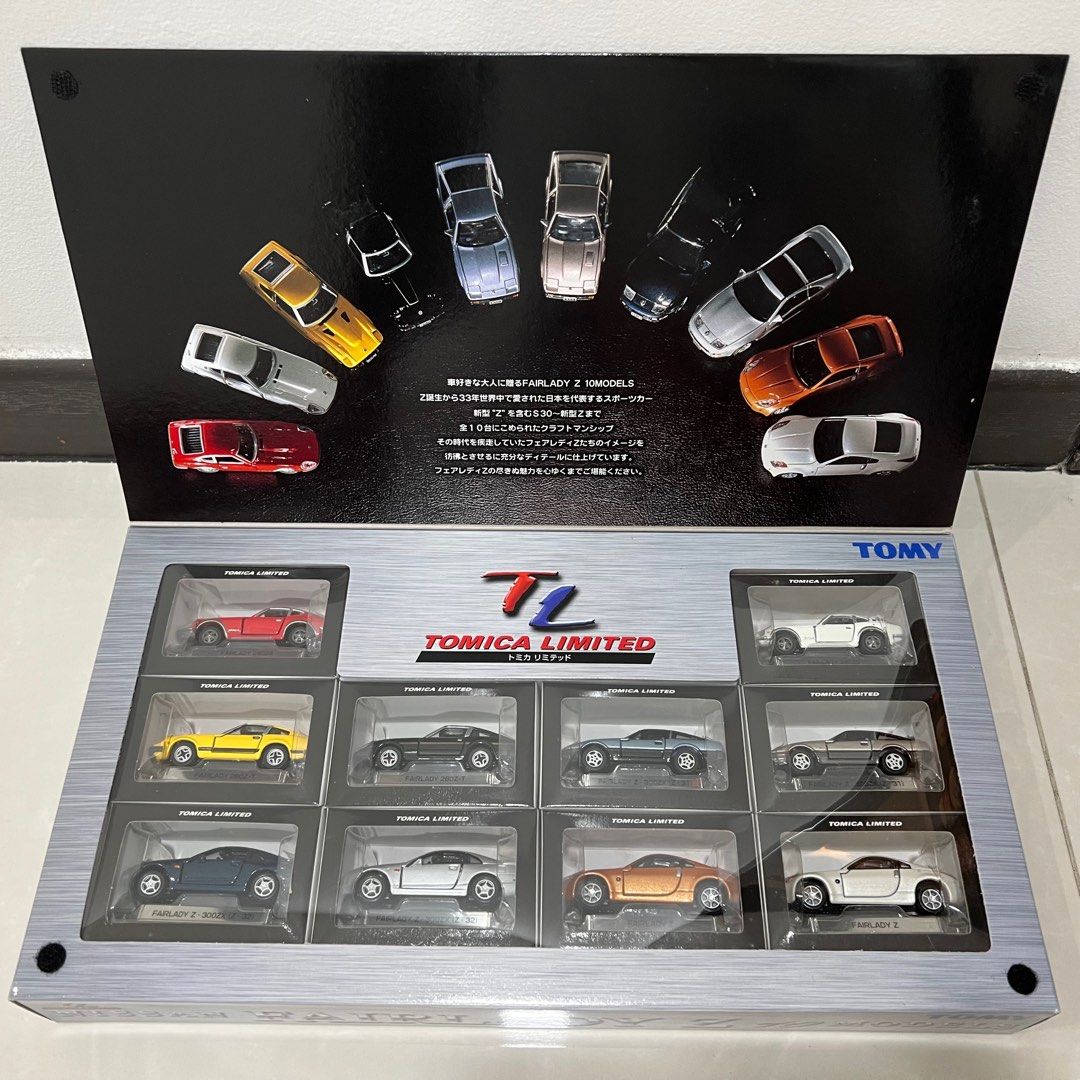 Tomica Limited Nissan Fairlady Z 10 Models Set, Hobbies & Toys, Toys ...