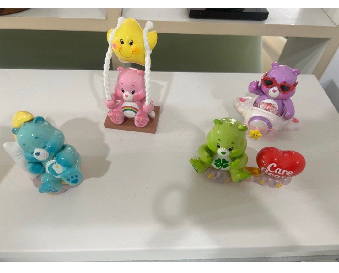 Top Toys Care Bears displayed set of 8, Hobbies & Toys, Toys & Games on ...