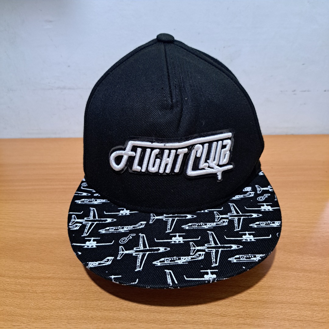 Topi cap Flat fitty Original Second, Fesyen Pria, Aksesoris, Topi di ...