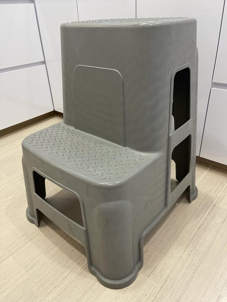 Toyogo 2 step plastic ladder, Furniture & Home Living, Furniture, Other ...