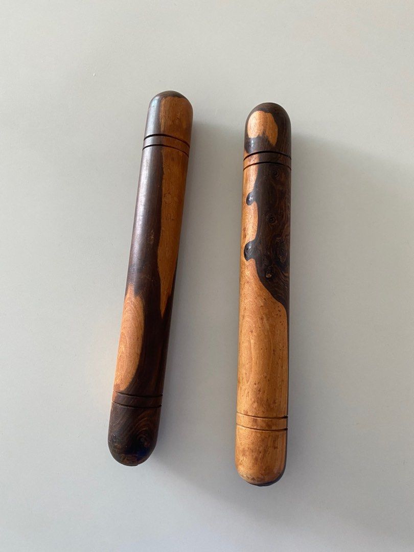 Traditional wooden claves from Cuba, Hobbies & Toys, Music & Media ...