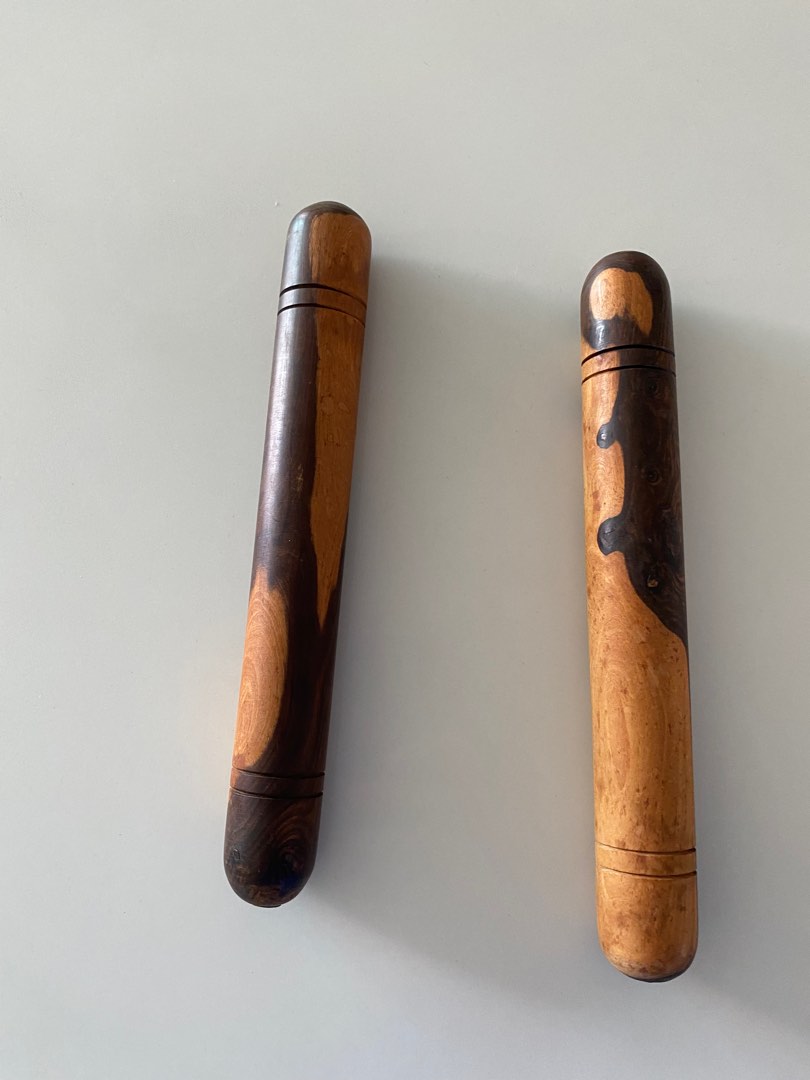 Traditional wooden claves from Cuba, Hobbies & Toys, Music & Media ...