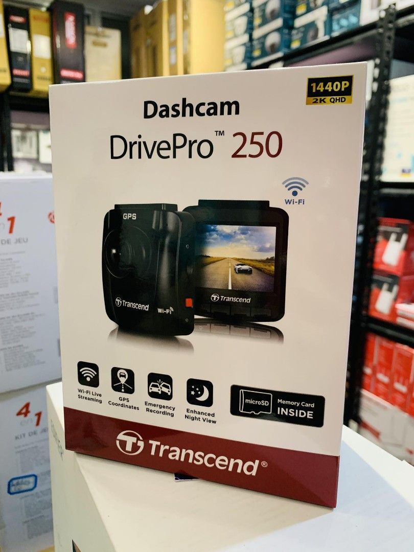 Transcend DrivePro 250 Dashcam 32GB TS-DP250A-32G on Carousell