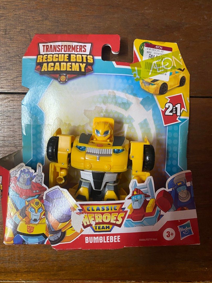 Transformers Rescue Bots Academy Rescan Bumblebee, Hobbies & Toys, Toys ...