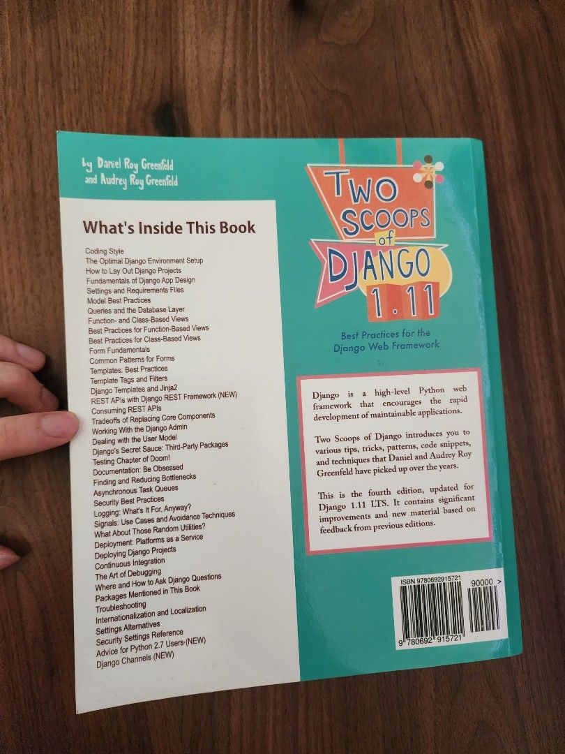 Two Scoops of Django 4th Edition, Hobbies & Toys, Books & Magazines ...