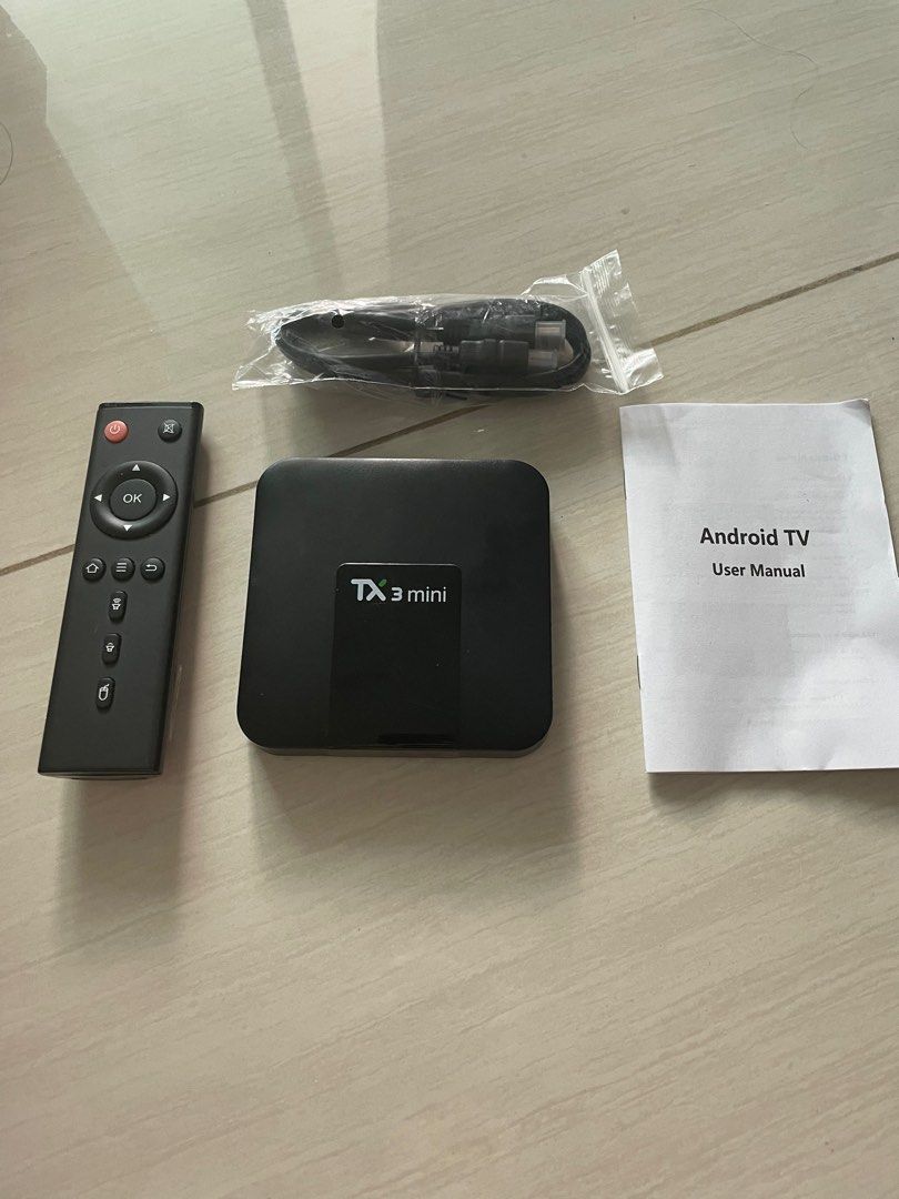 TX3 mini Android TV box, TV & Home Appliances, TV & Entertainment ...