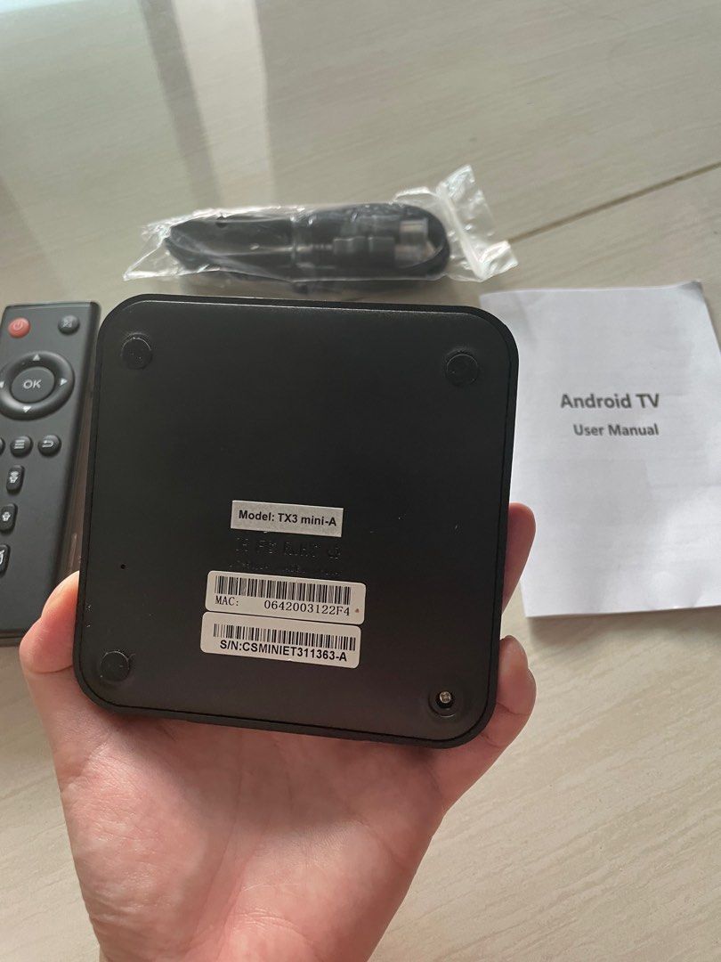 TX3 mini Android TV box, TV & Home Appliances, TV & Entertainment ...