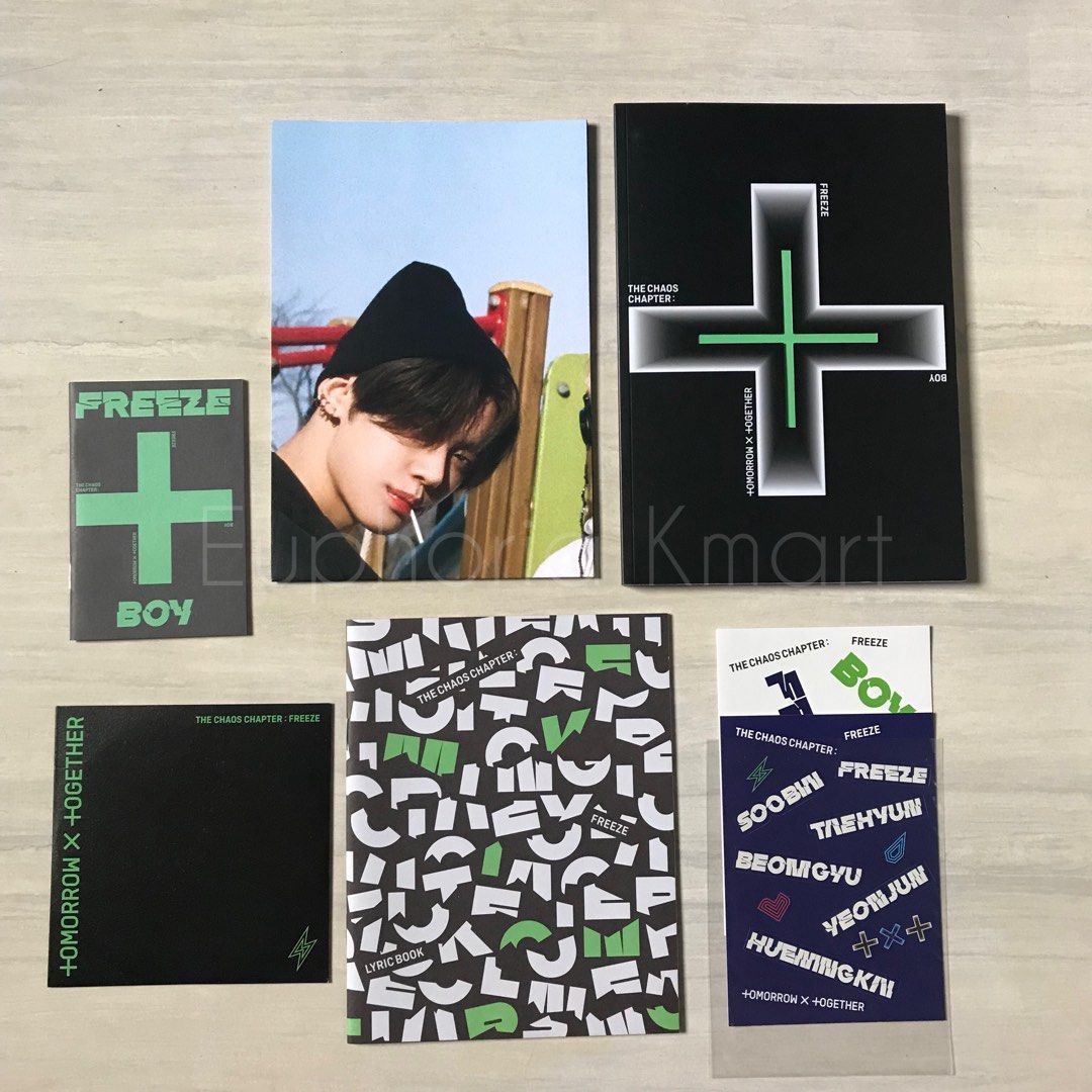 TXT Freeze Album Boy Version, Hobbies & Toys, Memorabilia ...
