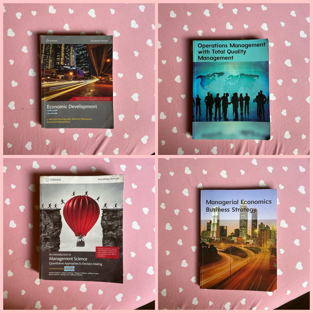 UST AMV BOOKS: Managerial Economics, Economic Development, Management ...