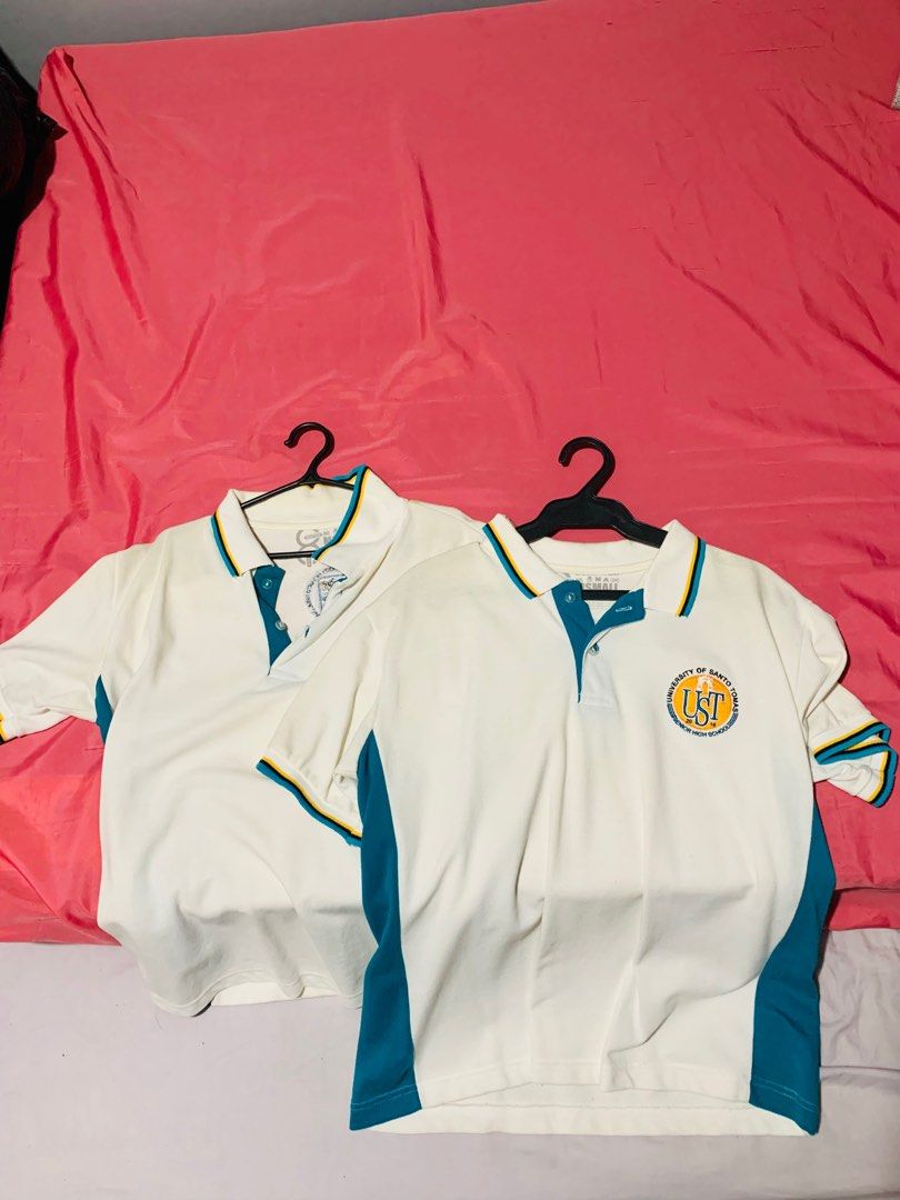 UST SHS SENIOR HIGH TYPE A UNIFORM (TOP) MEDIUM, Men's Fashion, Tops ...