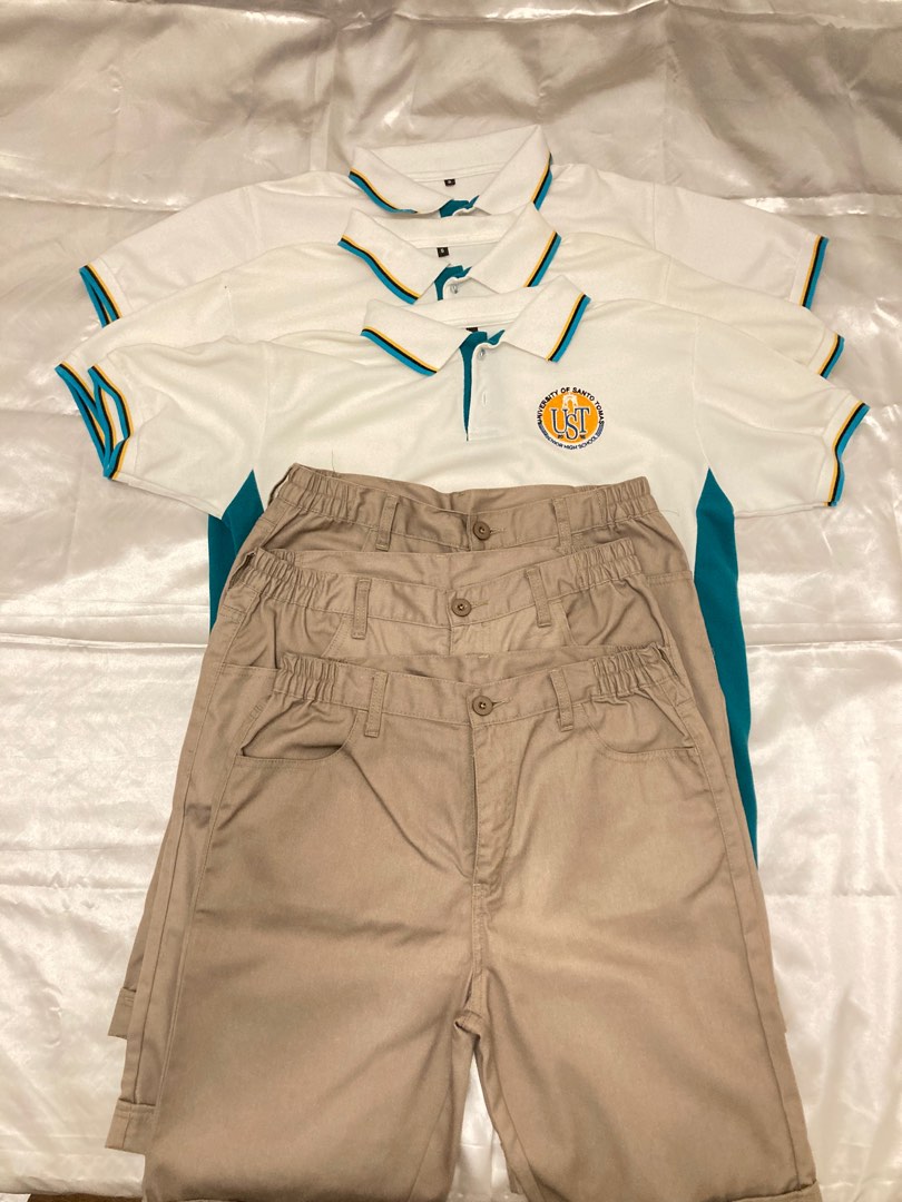 UST SHS Uniform Type B Set, Men's Fashion, Tops & Sets, Sets ...