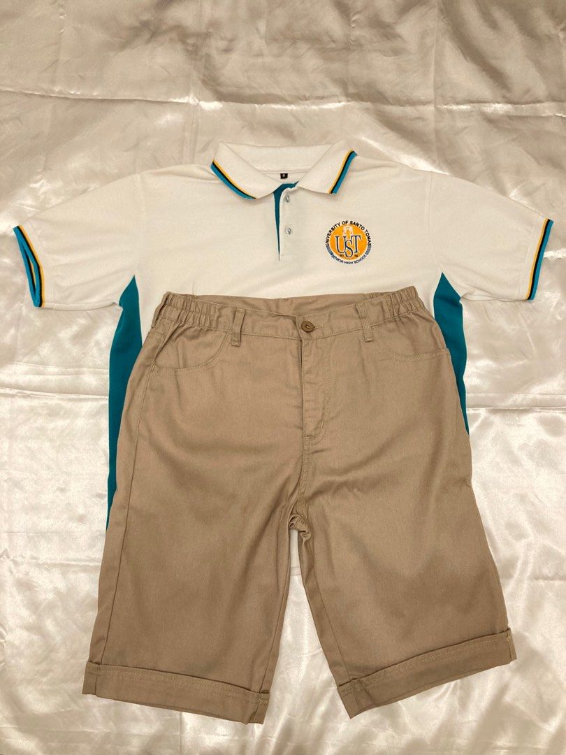 UST SHS Uniform Type B Set, Men's Fashion, Tops & Sets, Sets ...