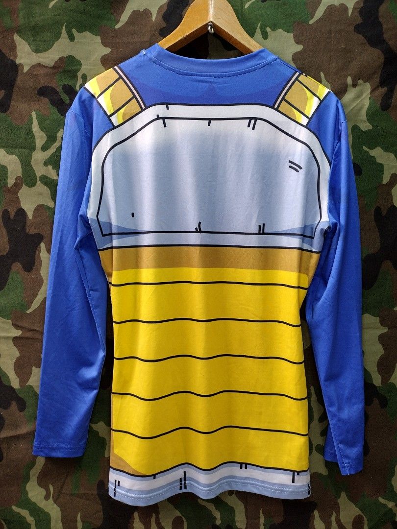 VEGETA COSTUME COSPLAY DRAGON BALL Z Vegeta Compression Longsleeves for ...