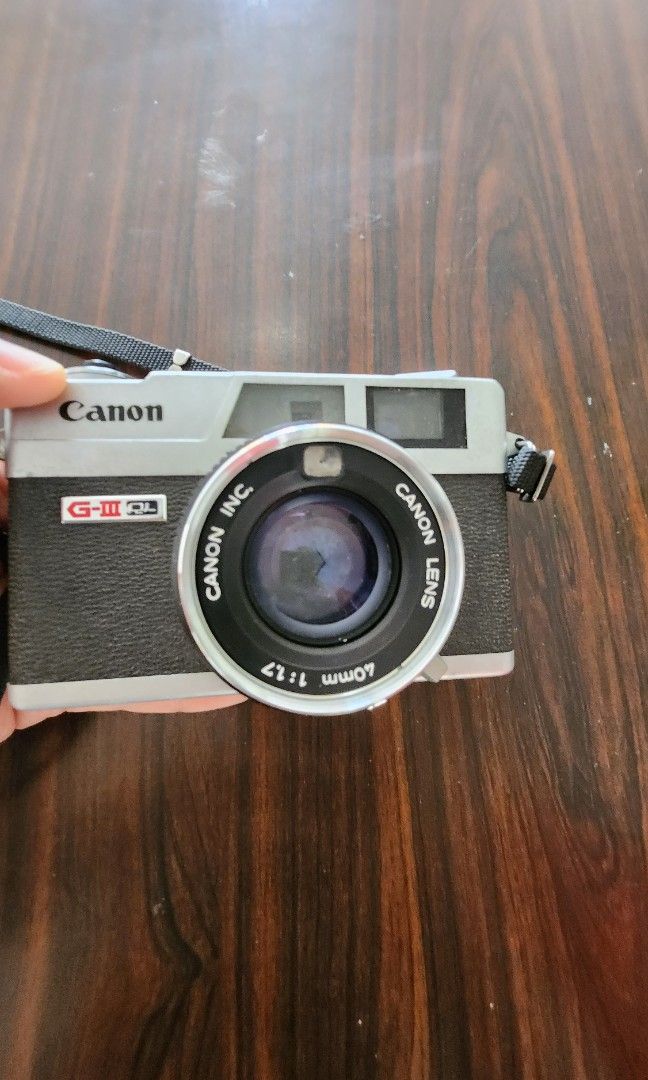 Vintage canon G-III, Photography, Cameras on Carousell