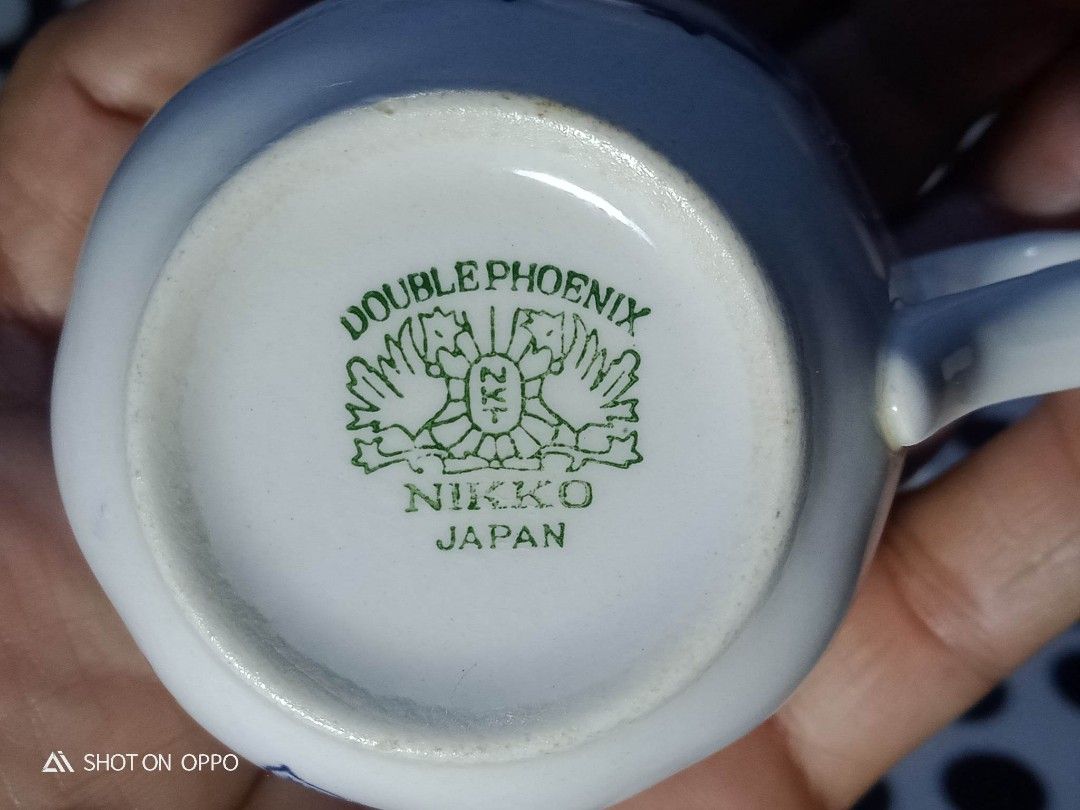 Vintage Double Phoenix NKT Nikko Japan Porcelain Tea Cups From Japan on ...