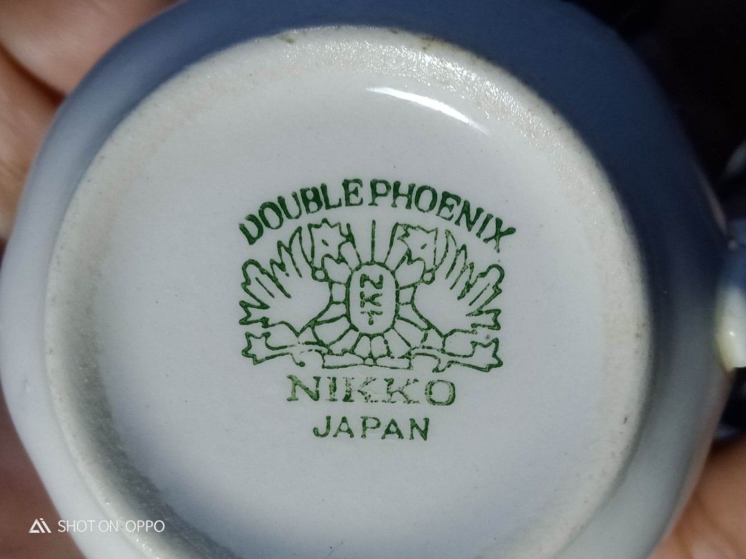 Vintage Double Phoenix NKT Nikko Japan Porcelain Tea Cups From Japan on ...