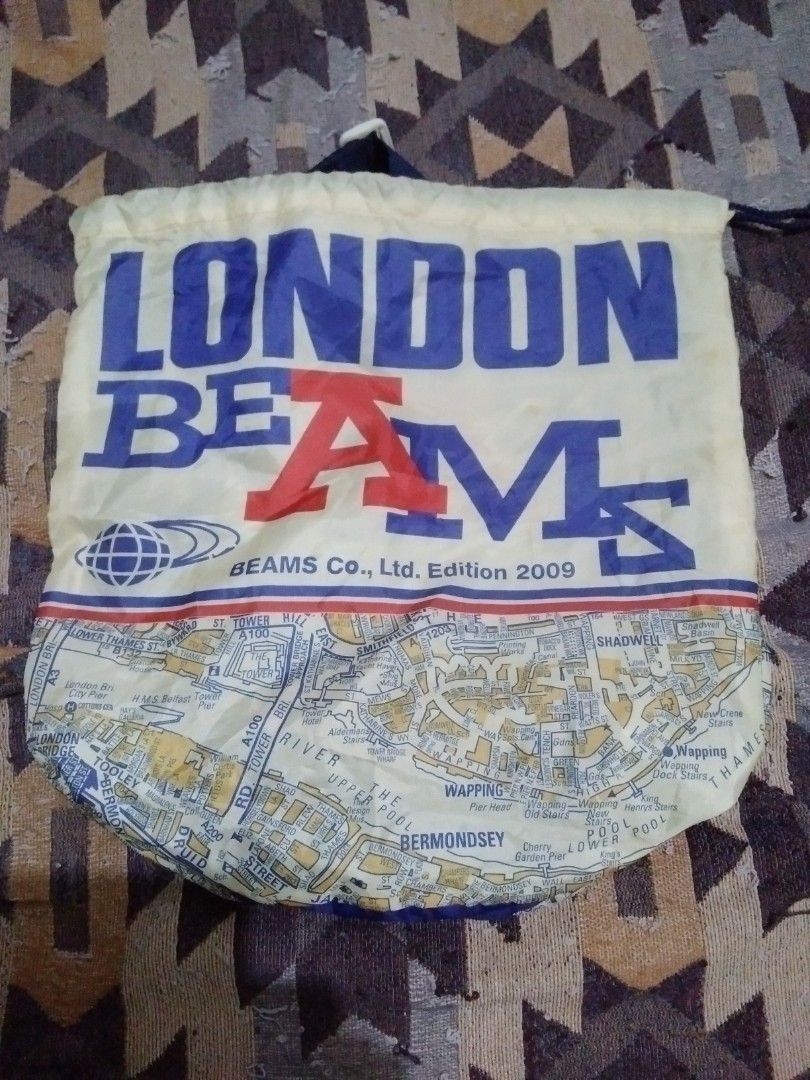 Vintage London Beams nylon bucket bag, Men's Fashion, Bags, Sling Bags ...