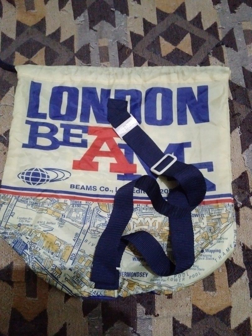 Vintage London Beams nylon bucket bag, Men's Fashion, Bags, Sling Bags ...