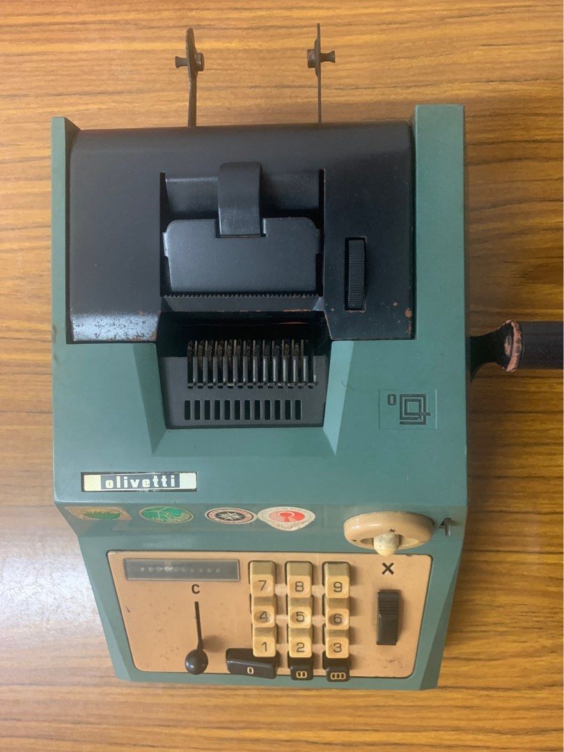 Vintage receipt printing machine 28 cm by 18 cm, Hobbies & Toys ...