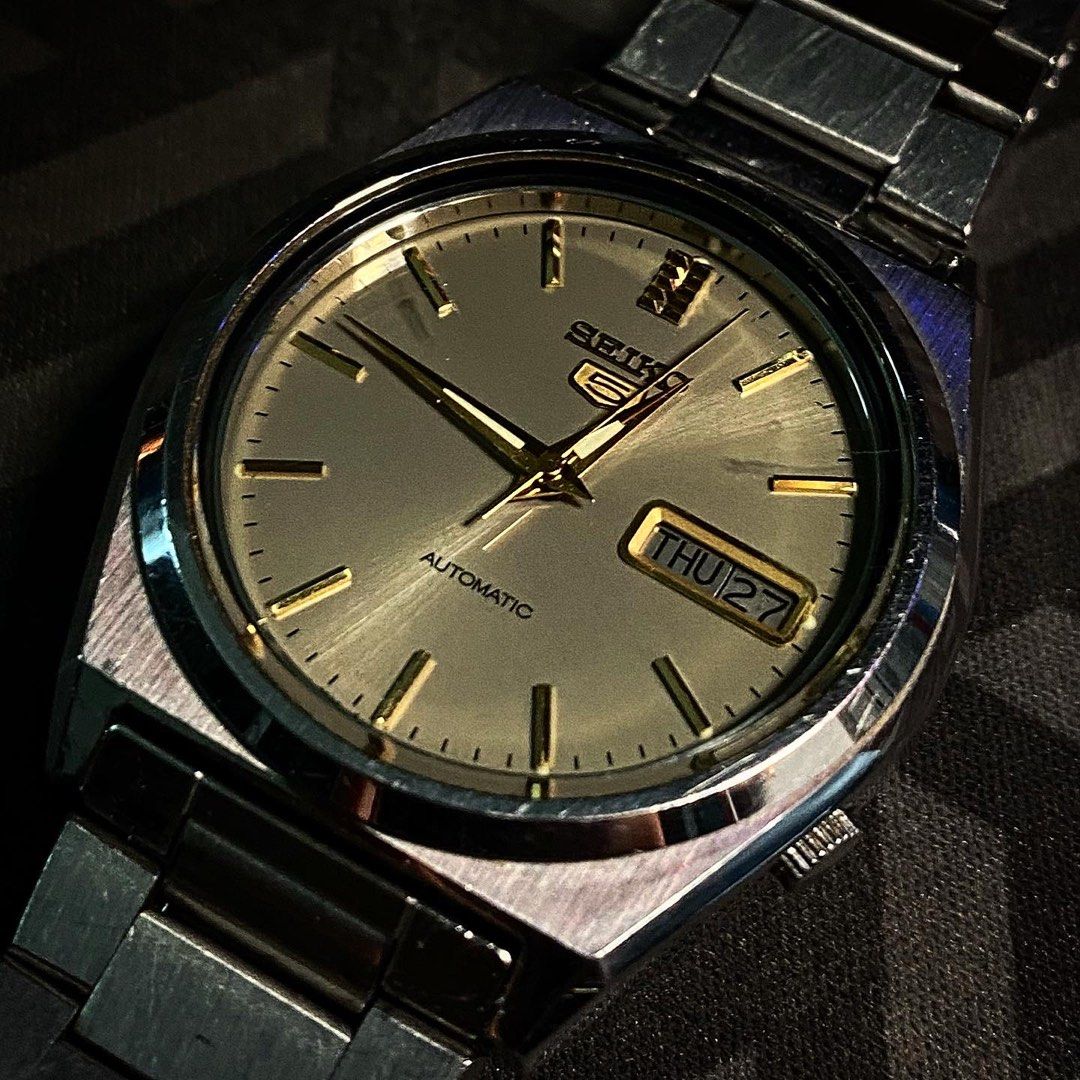 Vintage Seiko 5 Automatic, Men's Fashion, Watches & Accessories ...