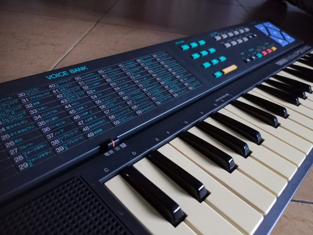 Vintage Yamaha PSS 140 Portasound Keyboard FM Digital Synthesizer on ...