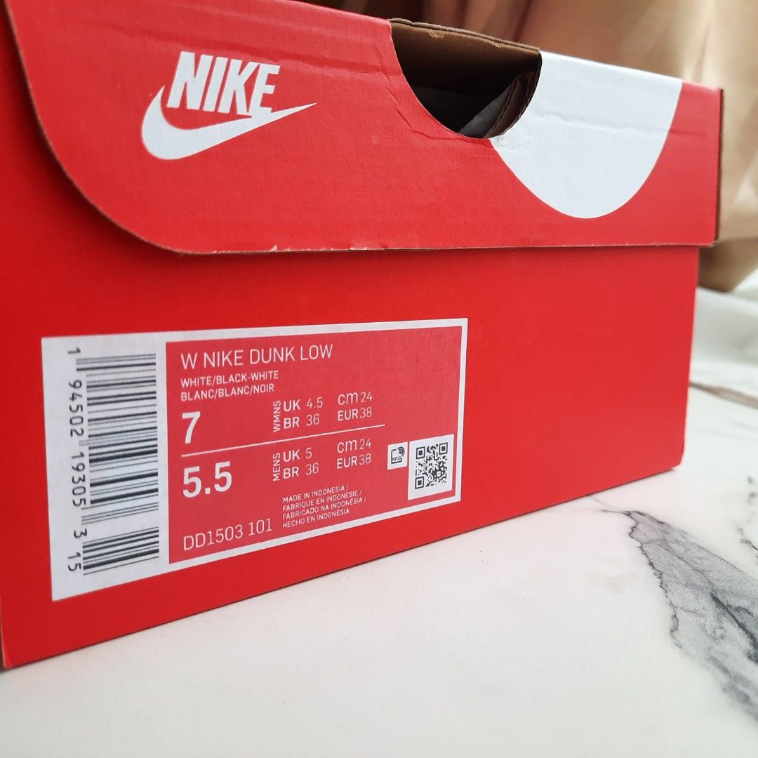 bnib-nike-dunk-low-retro-white-black-panda-w-on-carousell